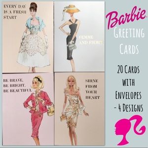 Barbie | Office | Barbie Graphique Greeting Notecards Box 2 Cards ...